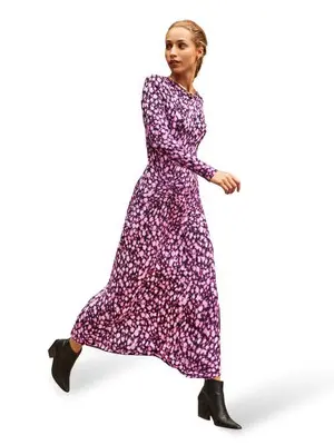 RO&ZO Printed Maxi Dress - Pink