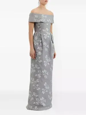 Rebecca Vallance Ruth Off-shoulder Gown