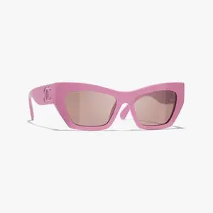 Chanel Cat Eye Sunglasses - Pink