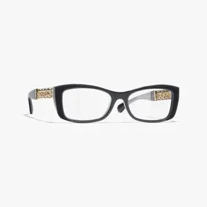 Chanel Rectangle Eyeglasses - Gray