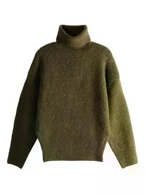 TOTEME High-neck Wool Sweater