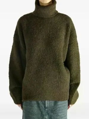 TOTEME High-neck Wool Sweater