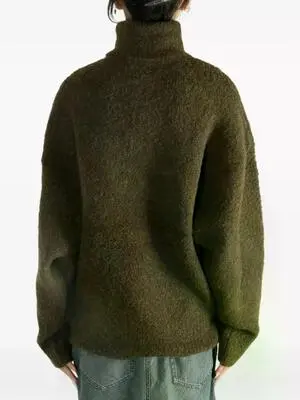 TOTEME High-neck Wool Sweater