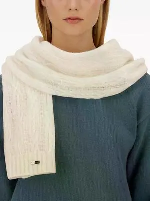 Herno Cable-knit Scarf