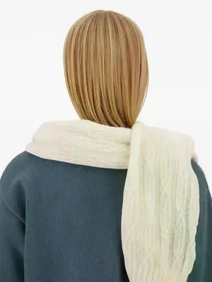 Herno Cable-knit Scarf