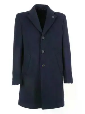BRANDO Button-fastening Wool-blend Coat