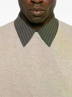 Zegna Crew-neck Sweater - Neutrals