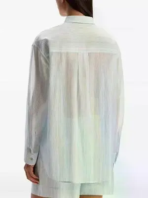 12 STOREEZ Striped Cotton Shirt