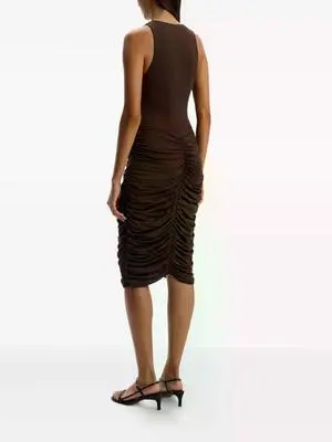12 STOREEZ Sleeveless Ruched Dress