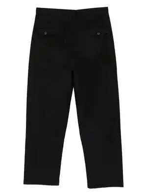 ANERKJENDT Pleated-pocket Straight-leg Trousers