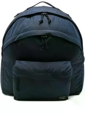 PORTER Zip-pocket Backpack - Blue