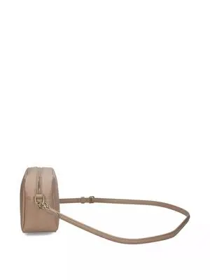 Lacoste Champs-élysées Leather Crossbody Bag - Neutrals