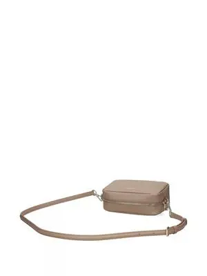 Lacoste Champs-élysées Leather Crossbody Bag - Neutrals