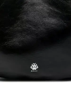 Bally Anni Moon Circular-handle Leather Tote Bag