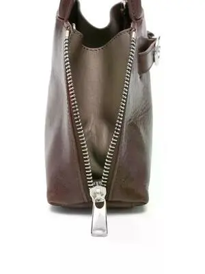 Coperni Mini Data Tote Bag - Brown