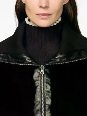 Sandro Faux-fur Zip Jacket