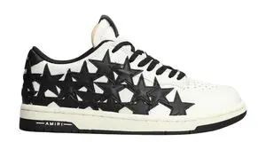 Amiri Stars Low Sneakers - Black/white