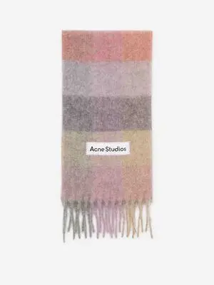 Acne Studios Wool Scarf - Purple