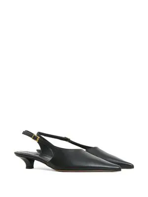 MANSUR GAVRIEL Anna Slingback Pumps - Black