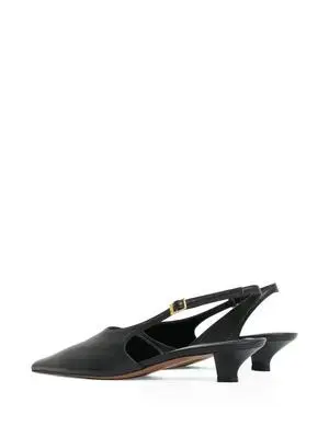 MANSUR GAVRIEL Anna Slingback Pumps - Black