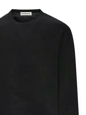 GOES BOTANICAL Tubular Crewneck Sweater - Black