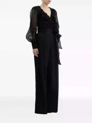 Rebecca Vallance Ruffled Wrap Top