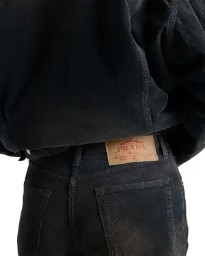 Prada Corduroy Five-pocket Pants