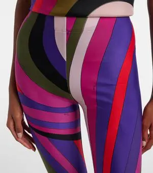 Emilio Pucci Iride Jersey Leggings