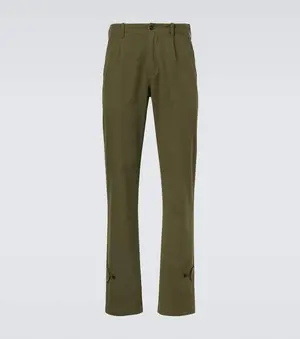 Dunhill Cotton Straight Pants