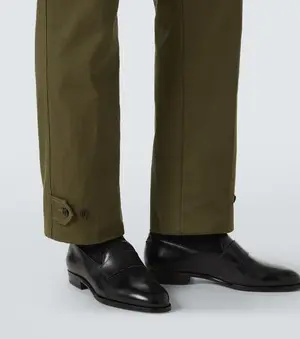 Dunhill Cotton Straight Pants