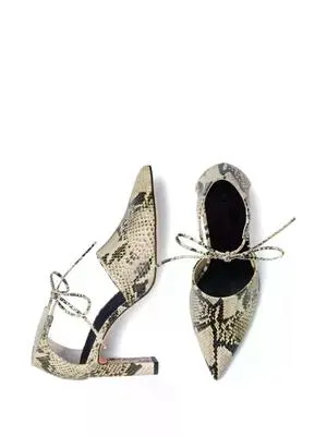 Bernardo 1946 82mm Snakeskin-effect Pumps