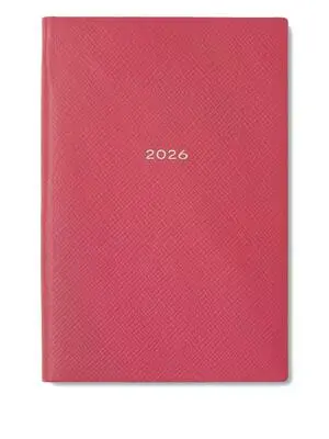 Smythson 2026 Chelsea Weekly Diary - Red