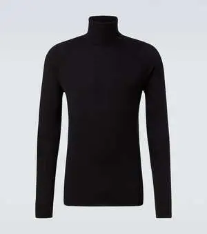 Moncler Turtleneck Wool-blend Ski Top