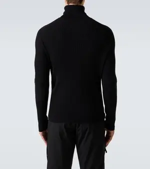 Moncler Turtleneck Wool-blend Ski Top