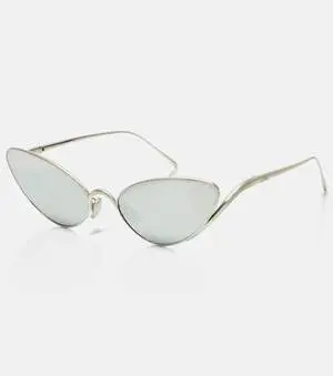 Loewe Signature Cat-eye Sunglasses - Silver
