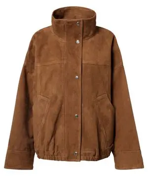 RÓHE Suede Jacket - Brown