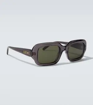 Loewe Slim Square Frame Sunglasses - Grey