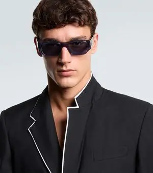 Fendi Ff Squared Sunglasses - Blue