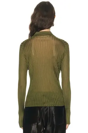 Khaite Vin Top - Olive
