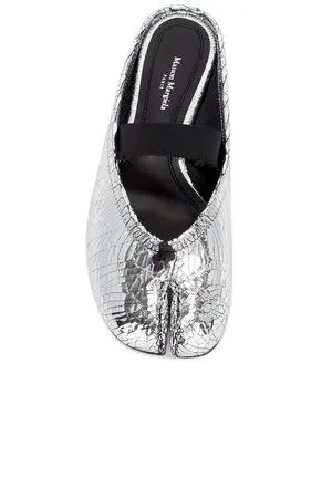 MAISON MARGIELA Ballet Flat - Silver & Black