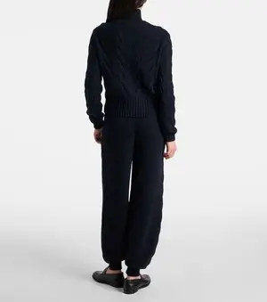 Loro Piana Napier Cable-knit Cashmere Sweater