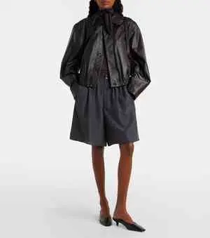 LEMAIRE High-rise Bermuda Shorts