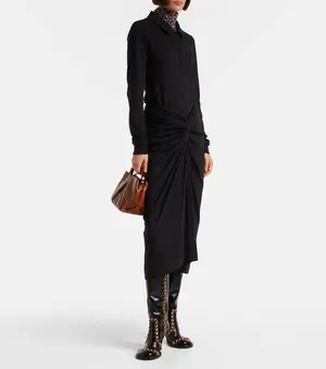Dries Van Noten Cotton Jersey Polo Shirt