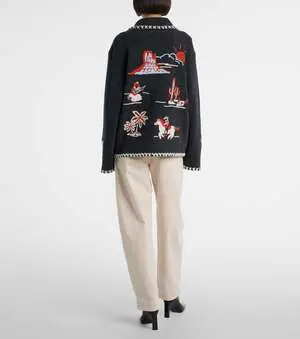 Alanui Remember Me Virgin Wool Jacket