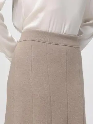 Bottega Veneta Flared Midi Skirt