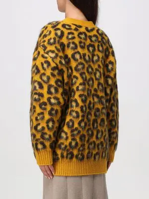 Bottega Veneta Leopard Print Cardigan