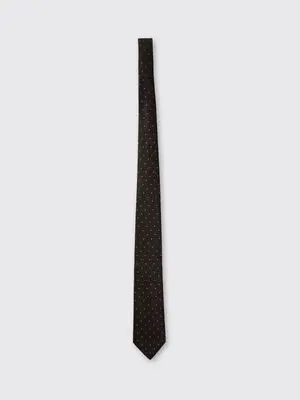 Emporio Armani Jacquard Neck Tie - Dark