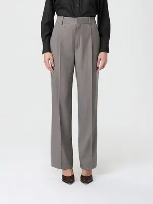 Victoria Beckham Wide Leg Trousers - Grey 1