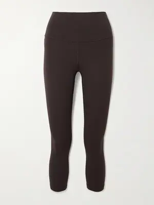 Lululemon Align Nulu Cropped High-rise Leggings - Brown