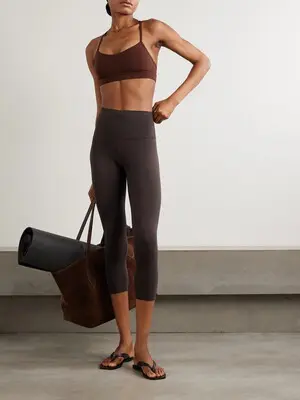 Lululemon Align Nulu Cropped High-rise Leggings - Brown